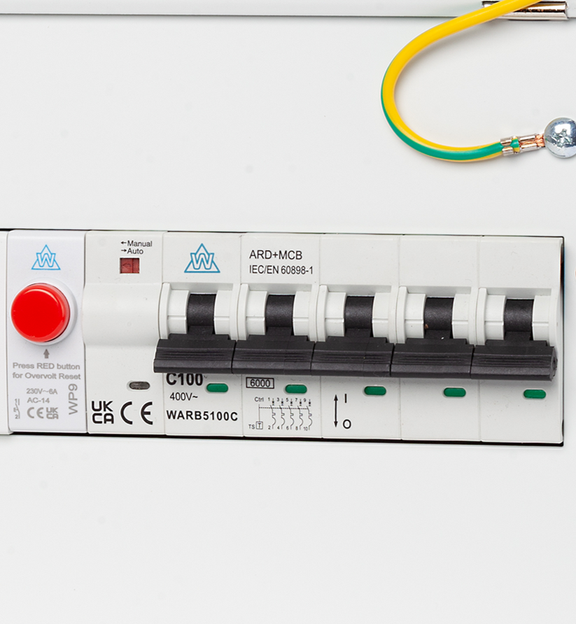 3-Phase PME RCBO 40A + Surge Protection for EV Chargers – BS7671 ...