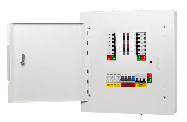 WCED TPN Distribution Board | 125A 4-Pole + SPD | 4–24 Way | EcoHarmony